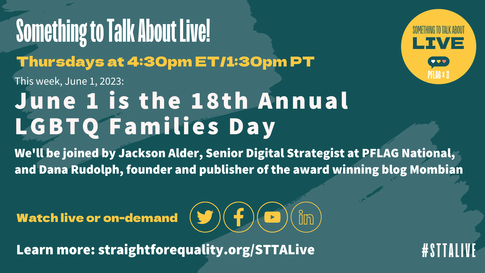 PFLAG: June 1 is the 18th Annual LGBTQ Families Day